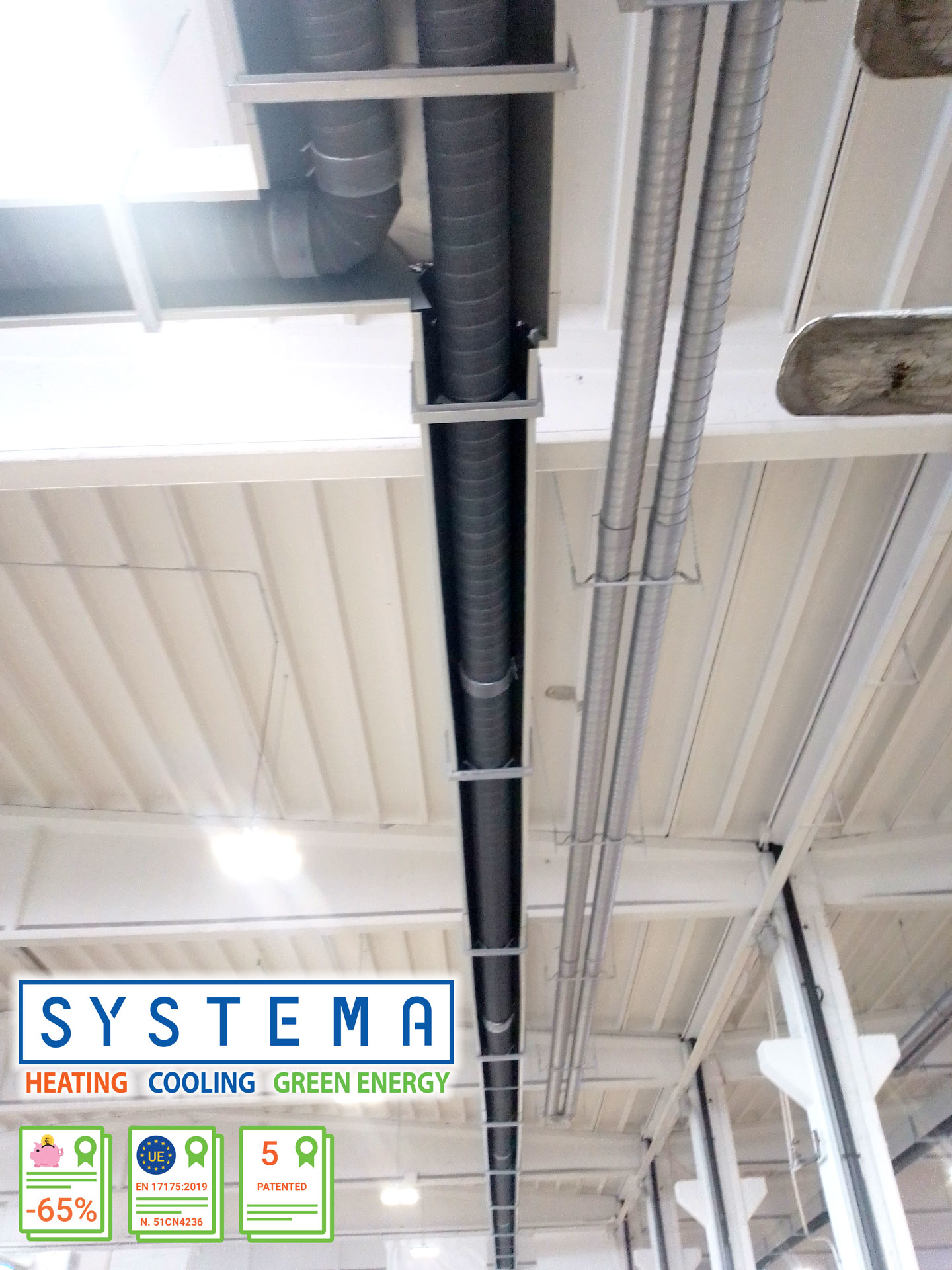 Another 2 radiant strips at a major welding specialist company | Systema
