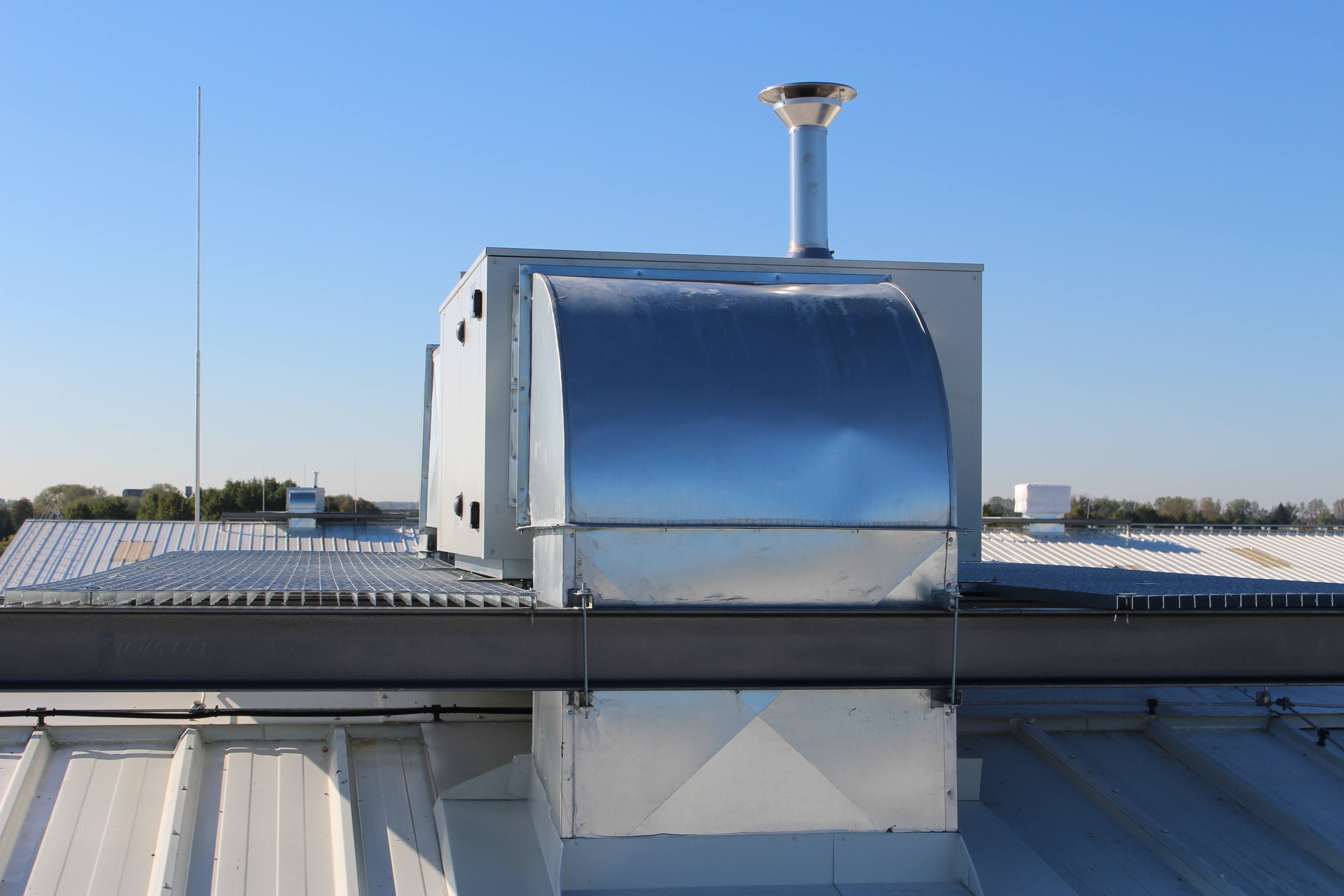 The new modulating roof-top gas air heater | Systema
